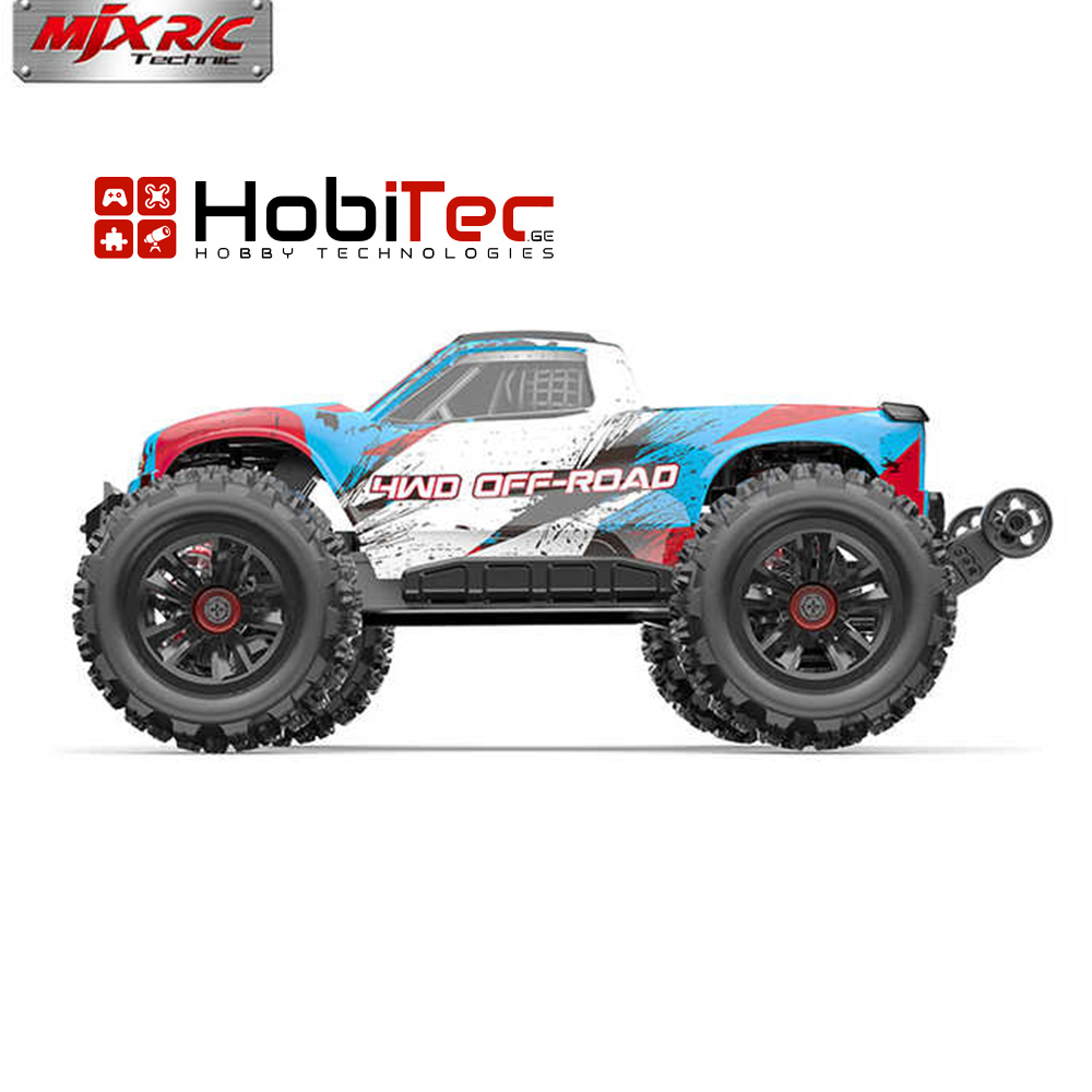 MJX Hyper Go RC Truck Cars 1/16 Off Road Brushless 65KM/H 2x Battery 3s ...